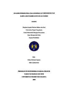 ANALISIS POSKOLONIAL DALAM ROMAN LE CHERCHEUR D’OR KARYA JEAN MARIE ...
